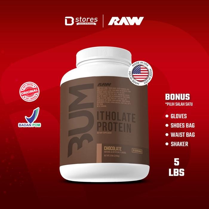 Jual ORIGINAL !! Raw Cbum Bum Itholate Protein 5lbs Whey Protein ...