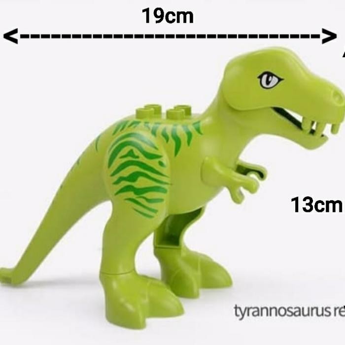 Jual Duplo Animal Minifigure Dinosaurus T Rex Lego Dino Kw T-Rex ...