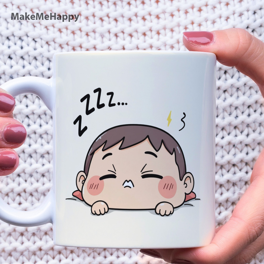 Jual Mug Meme Kartun Lucu – Ekspresi Tidur Zzz Imut V41 | Shopee Indonesia