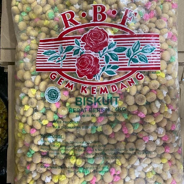 Jual Biskuit Gem Rose / Roti Gem Cemilan Jadul 4kg | Shopee Indonesia