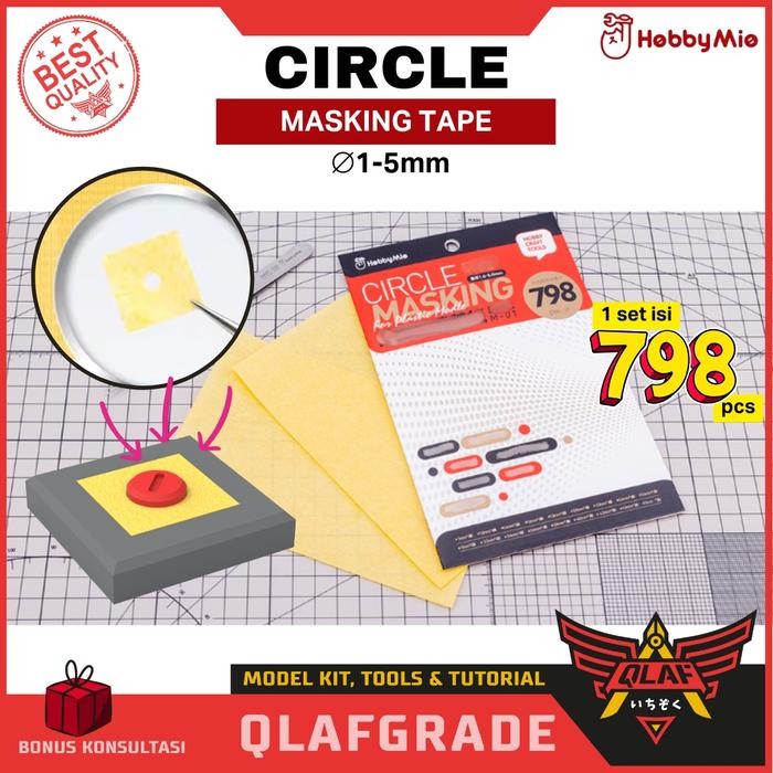 Jual Masking Stiker Circle Hobby mio - pre cut masking stiker pita ...