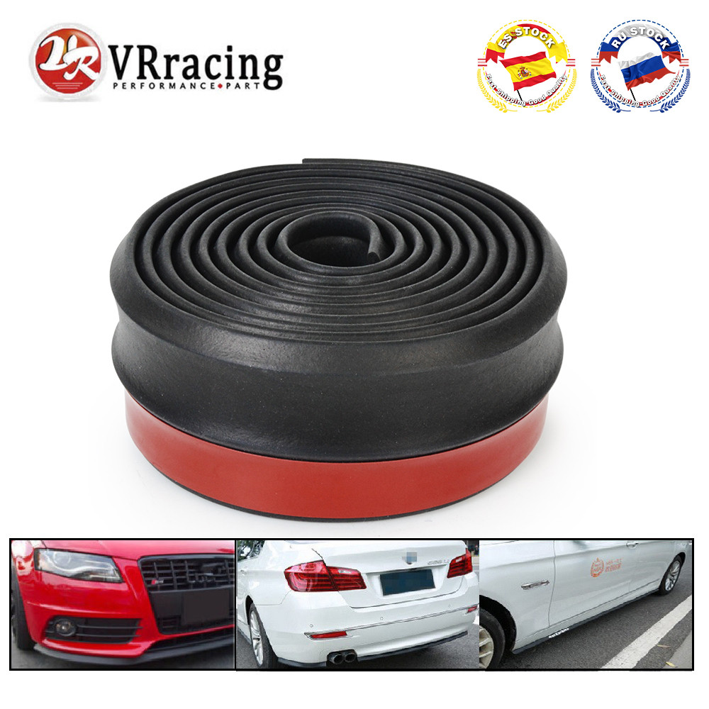 Jual VR - 2.5m Car Protector Front Bumper Lip Splitter Sticker Body Kit ...