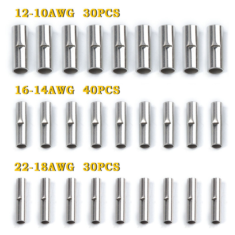 Jual 100Pcs Tin-coated Copper Material Uninsulated Terminal 0.5mm2-6 ...