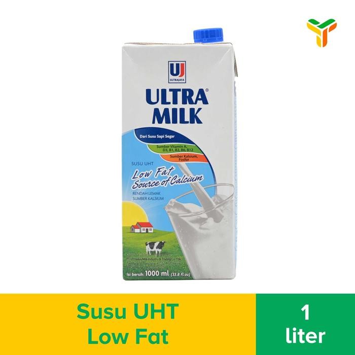 Jual Pilihan- Ultra Milk Low Fat 1 Liter | Shopee Indonesia