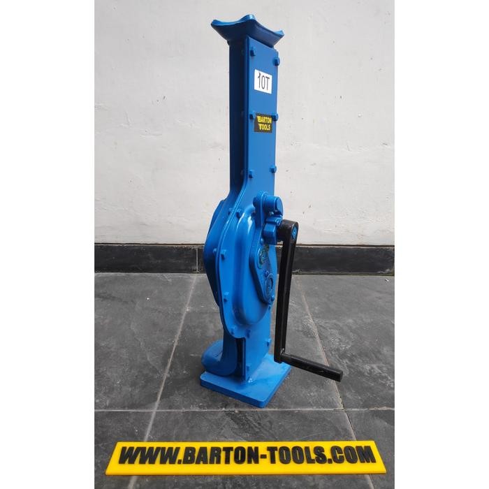 Jual Ready Mechanical Jack 10T SWL-10 Dongkrak Kereta Rack Farm Ratchet ...