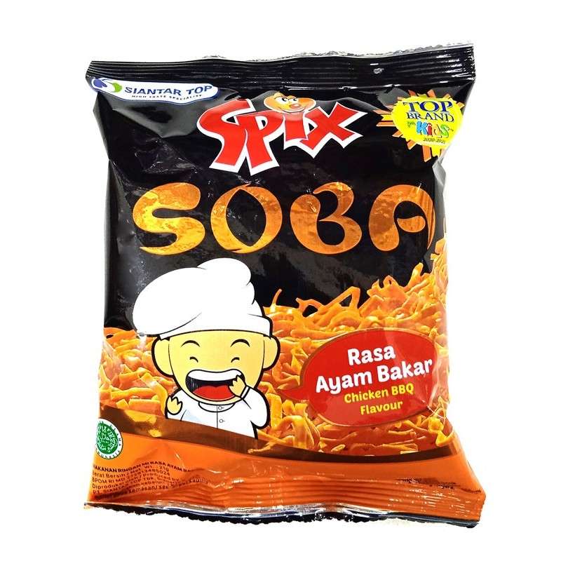 Jual S61167 SIANTAR TOP SPIX SOBA MIE AYAM BAKAR SNACK 21GR BUNGKUS ...