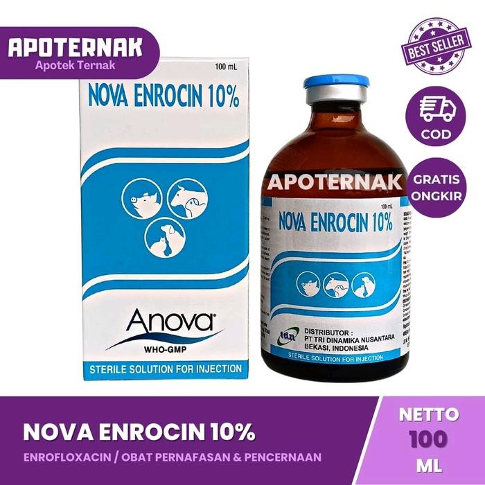 Jual Chocolatoslatoe Nova Enrocin 10% - Enro Floxa Cin Obat Saluran ...