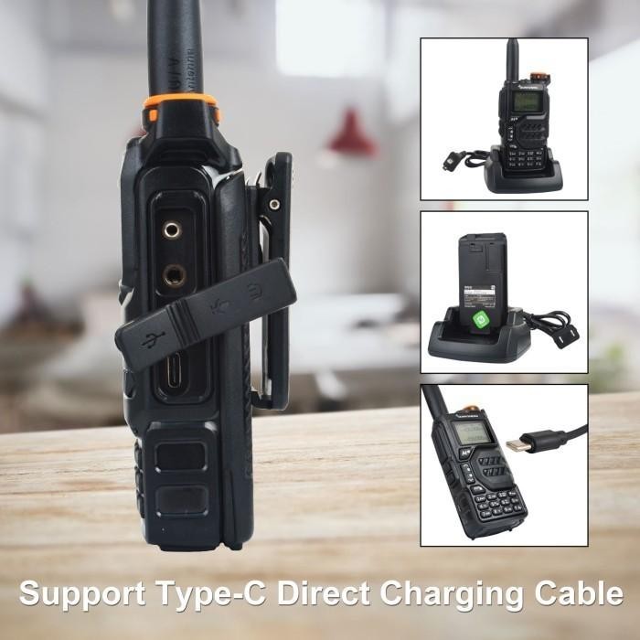 Jual Ready Ht scom fc6 pro handy talky multiband vhf uhf alt quansheng uvk5 | Shopee Indonesia