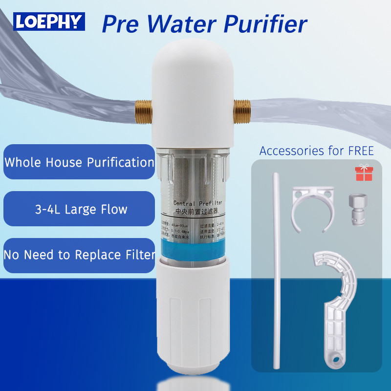 Jual LOEPHY Pre Water Filter Purifier Whole House Central Prefilter ...