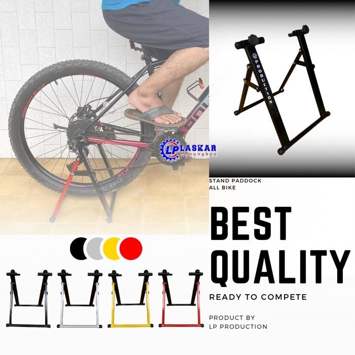 Jual Stand Paddock Sepeda Statis Bike Trainer Fixie Roadbike MTB Seli ...
