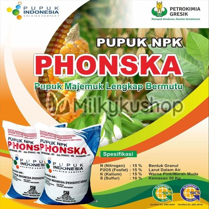 Jual Pupuk Npk Phonska Plus 15 15 15 Kemasan Pabrik 25 Kg Via Gosend ...
