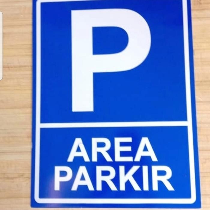 Jual SIGN PLAT AREA PARKIR 20X30CM | Shopee Indonesia