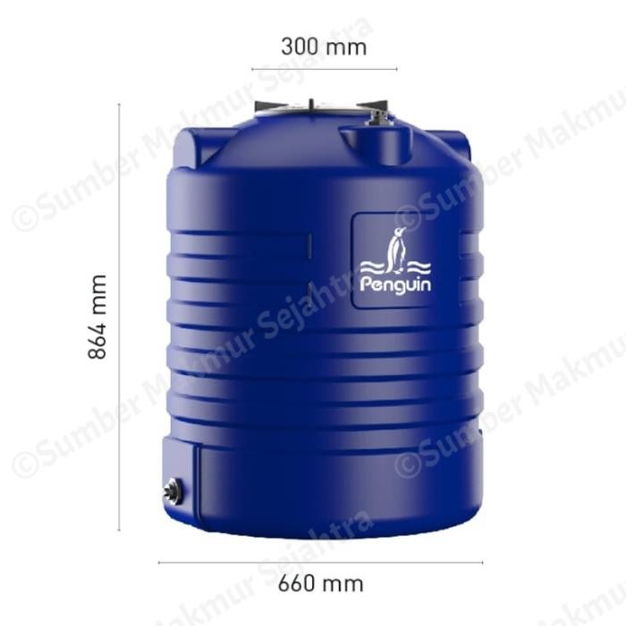 Jual Tangki Air / Tandon / Toren Penguin Blow 250 Liter - TW 25 ...