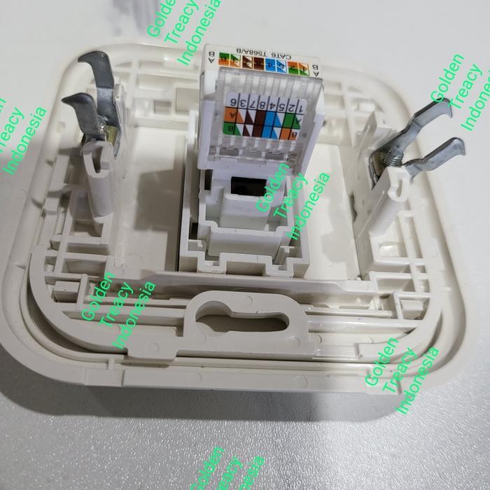 Jual Pilihan- Panasonic Stop Socket Soket Outlet Data Lan Cat 6 Cat6 ...