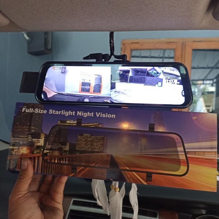 Jual DASHCAM DVR MOBIL MODEL LAYAR SPION TENGAH KAMERA REKAM DEPAN ...