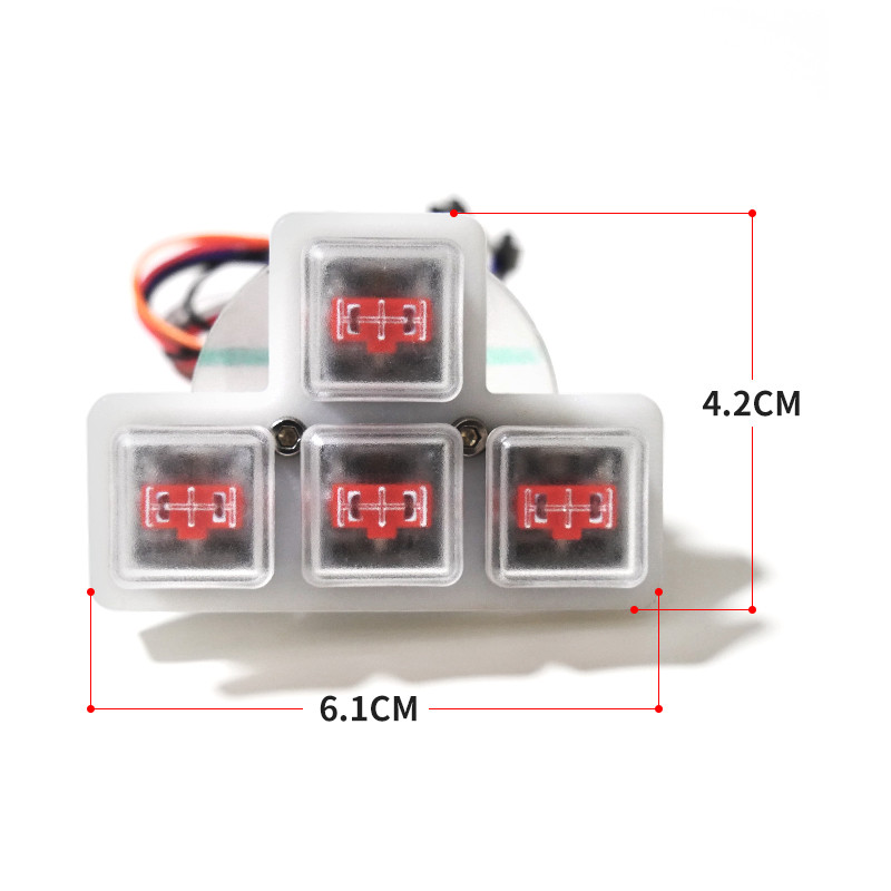 Jual 5 Pin LED Mixbox WASD Keys UGRL for Arcade Stick Replacement ...