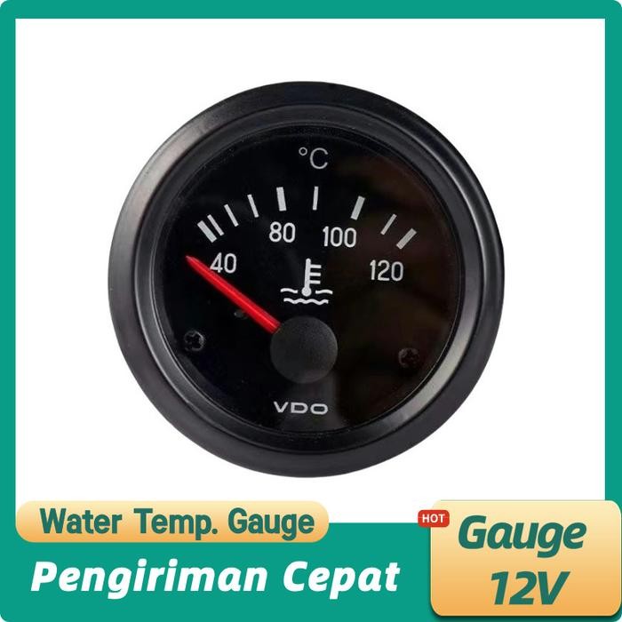 Jual Paling Baik Water Temperature Gauge 12V Vdo Pn 310 030 002C Water ...