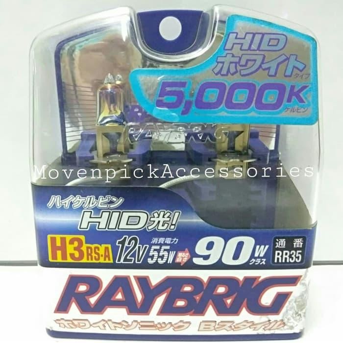Jual Bohlam Raybrig Rr35 H3 12V 55W 5000K Original Japan | Shopee Indonesia