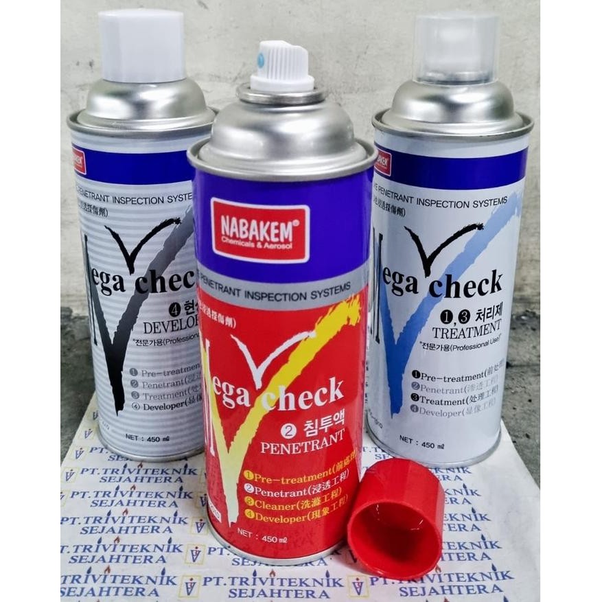 Jual Aquaproof Paint - Nabakem Mega Check Dye Penetrant Develover ...