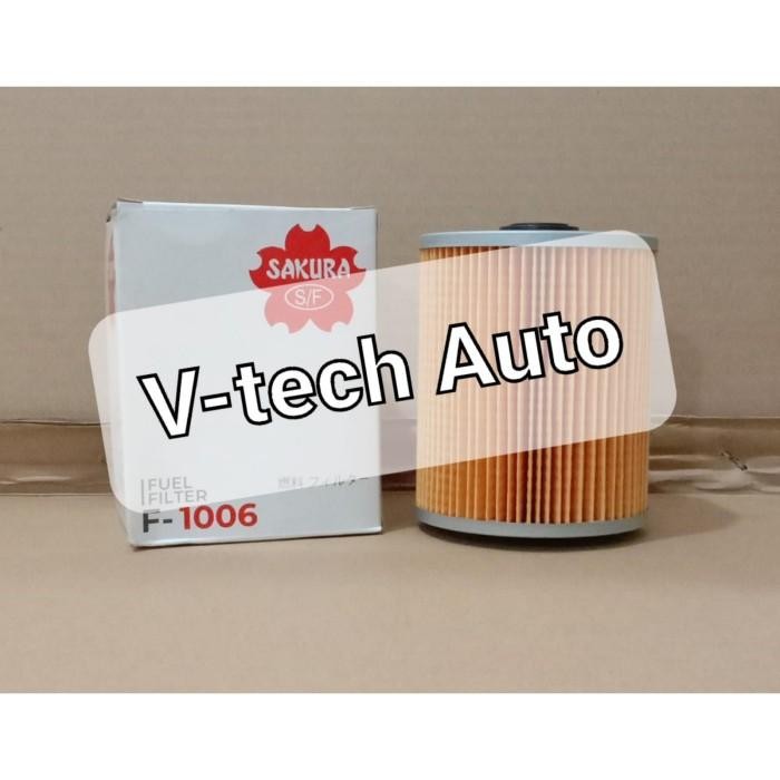 Jual F-1006 Sakura Fuel Filter Solar Mitsubishi Fuso FM 215 6D14 MI ...