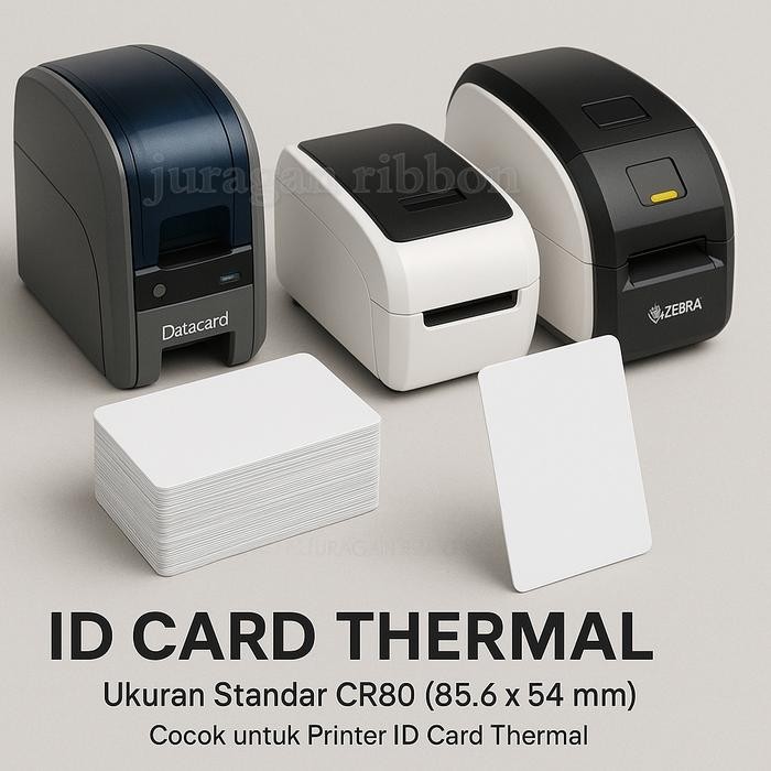 Jual Ready Thermal ID Card untuk cetak UV atau printer thermal | Shopee ...