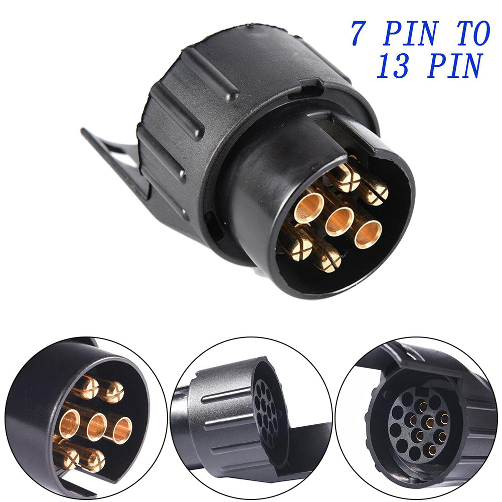 Jual 7 To 13 Pin Plastic Trailer Socket Car Accessories Caravans 13 ...