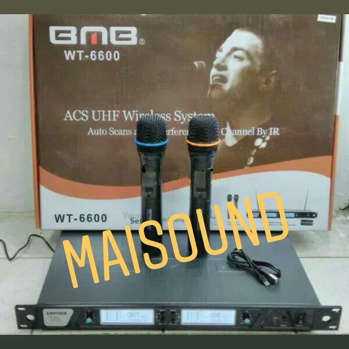 Jual Mic Wireless BMB WT 6600 Original | Shopee Indonesia