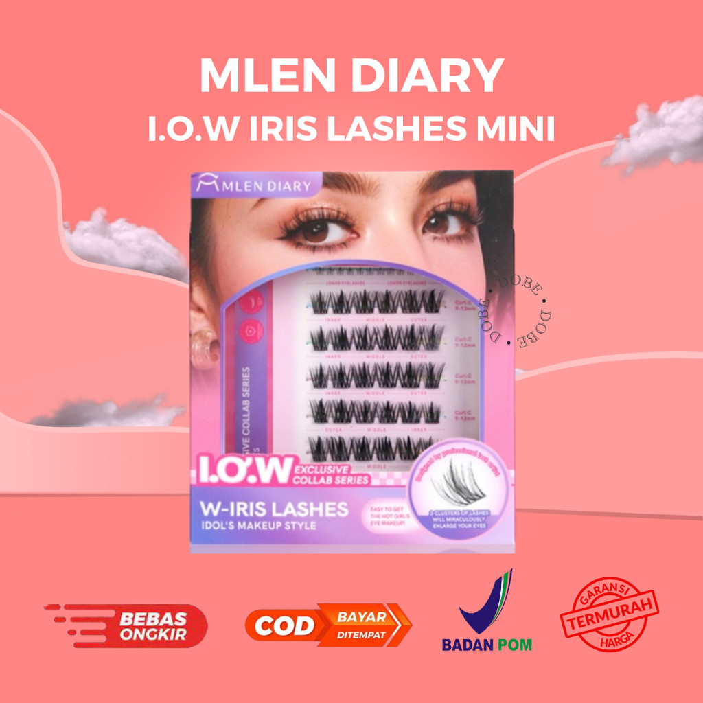 Jual MLEN DIARY I.O.W Iris Lashes Mini - 30 Lashes | Shopee Indonesia