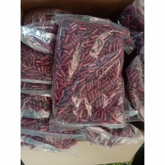 Jual Cangkang Kapsul Maroon Metalik No 0 | Shopee Indonesia