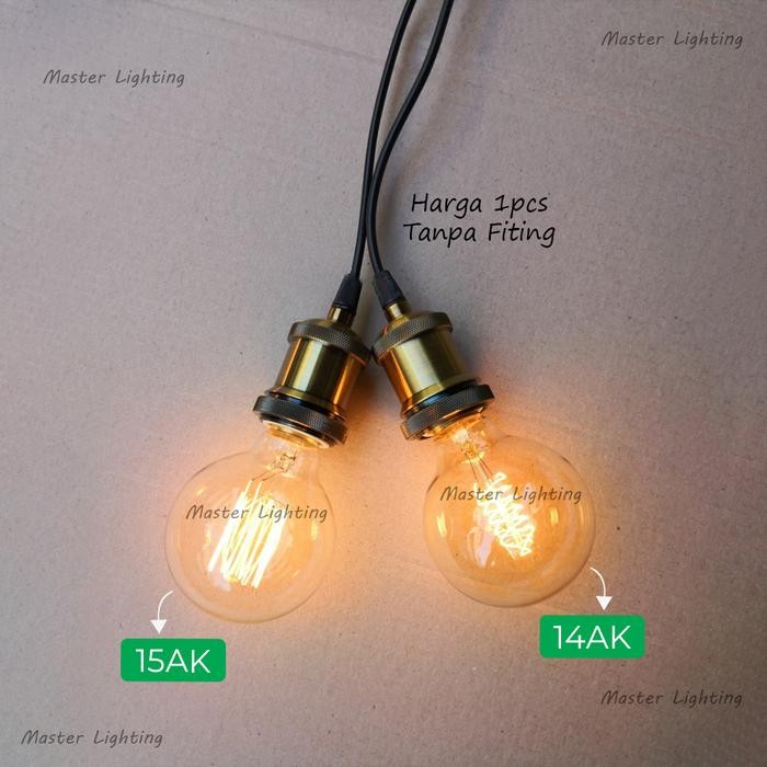 Jual Terbaik L17Ak L13Ak Lampu Bohlam Edison Filament Pijar Vintage ...