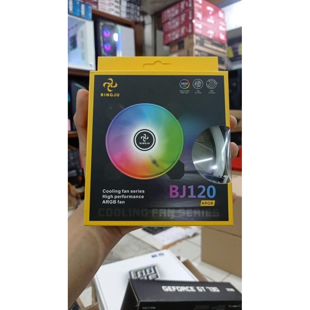 Jual FAN CASING BINGJU BJ120 ARGB ORIGINAL QUALITY | Shopee Indonesia