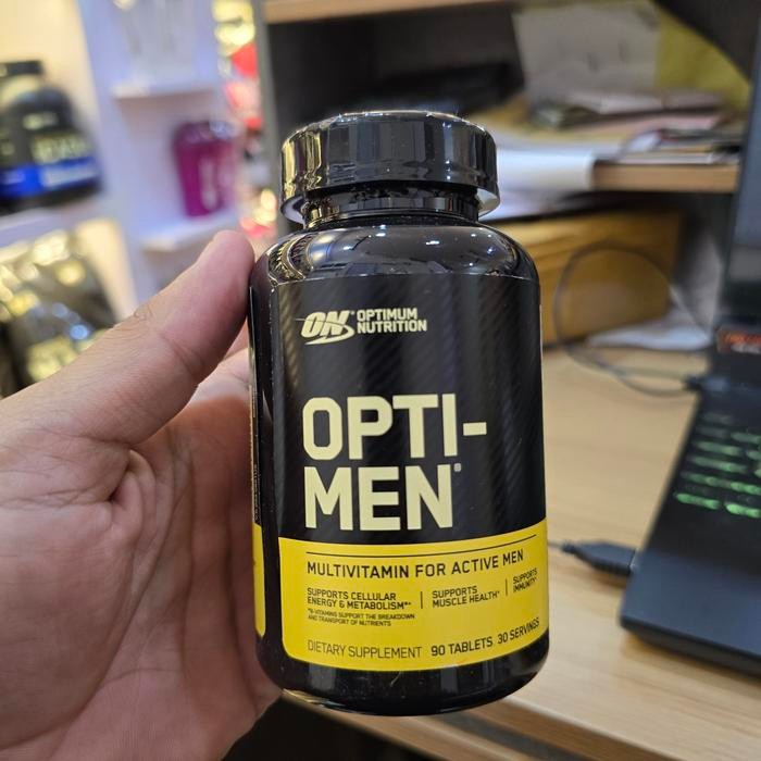 Jual ON Optimum Nutrition Optimen 90 Tablets Multivitamin Opti Men ...