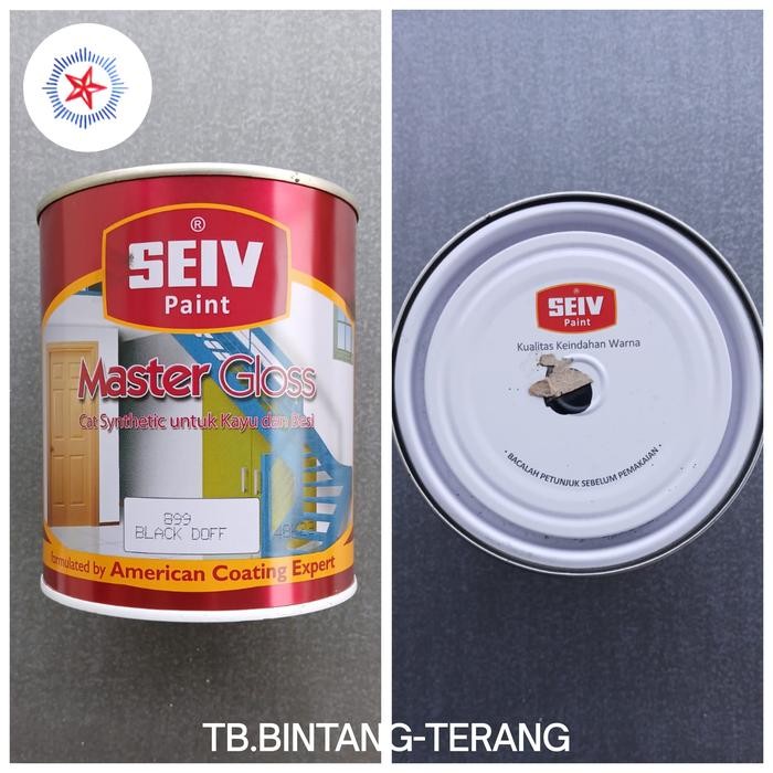 Jual Terbaik Cat Minyak Besi Kayu Seiv Master Gloss 0.8 Liter Warna ...