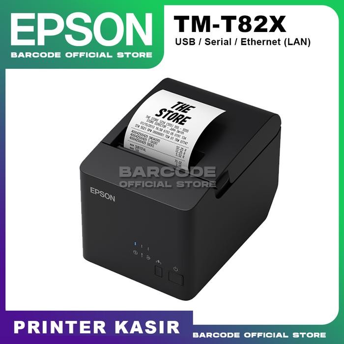 Jual Ready Receipt And Kitchen Printer Epson TM-T82 LAN | Shopee Indonesia
