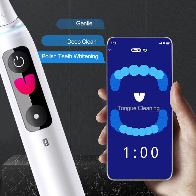 Jual Oral B iO Series 9 3D Smart Electric Toothbrush Pressure Sensor ...