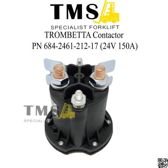 Jual TROMBETTA Contactor PN 684-2461-212-17 24V DC 150A for Pallet ...