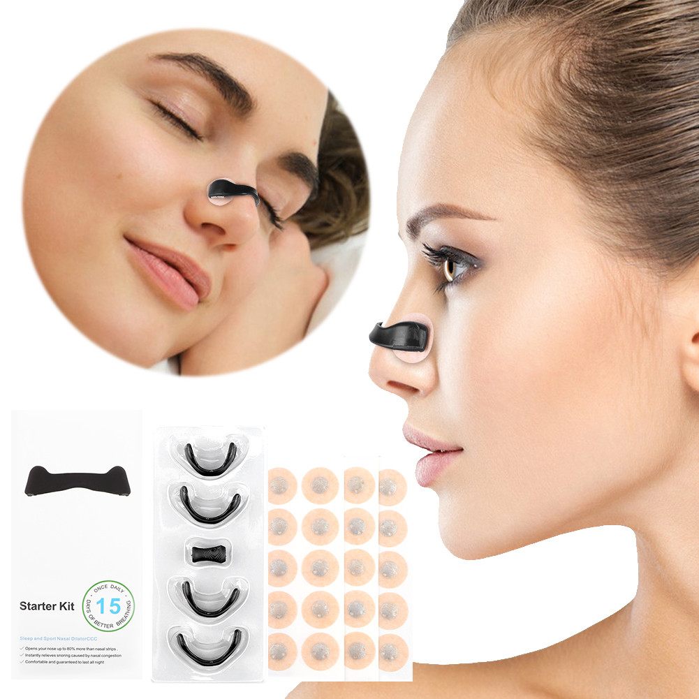 Jual 15 Pairs Magnetic Nasal Strips Increase Air Intake Nasal Breathing ...