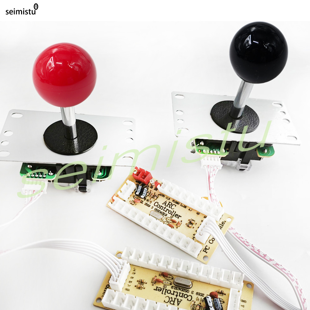 Jual Joystick Copy Sanwa arcade Joystick Para Pc Command, Raspberry Pi ...