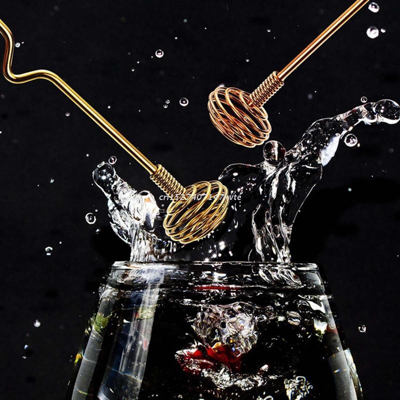 Jual Stainless Steel Honey Stirrer Honey Dipper Stick Server Honey ...