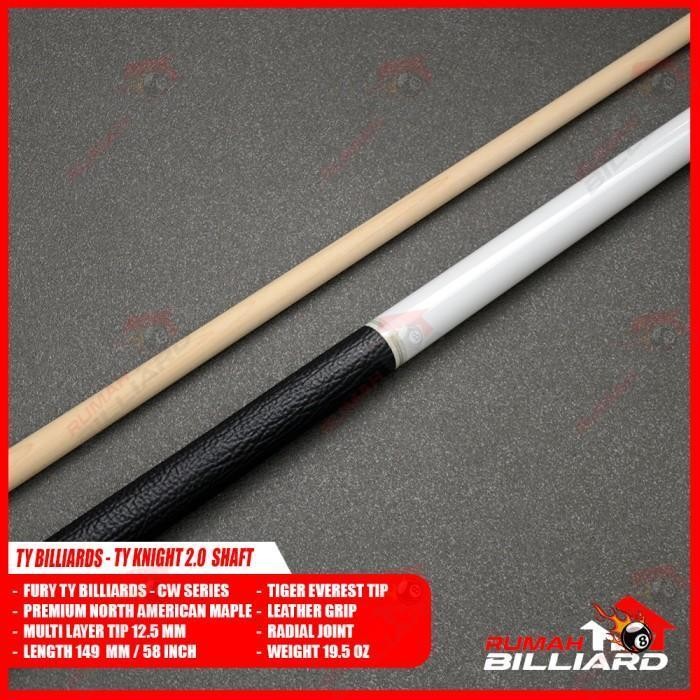 Jual Stick Billiard - Billiard Cue - TY CW-3 - White - TY Knight 2.0 ...