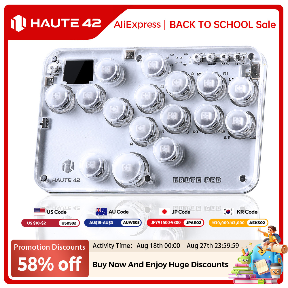 Jual TERBARU Haute42 Arcade Joystick Hitbox Leverless Controller Fight ...