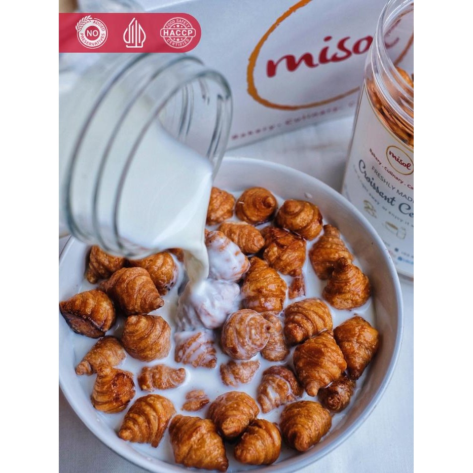Jual MISOL Cereal CROISSANT CEREAL -Snack atau Sereal | Shopee Indonesia