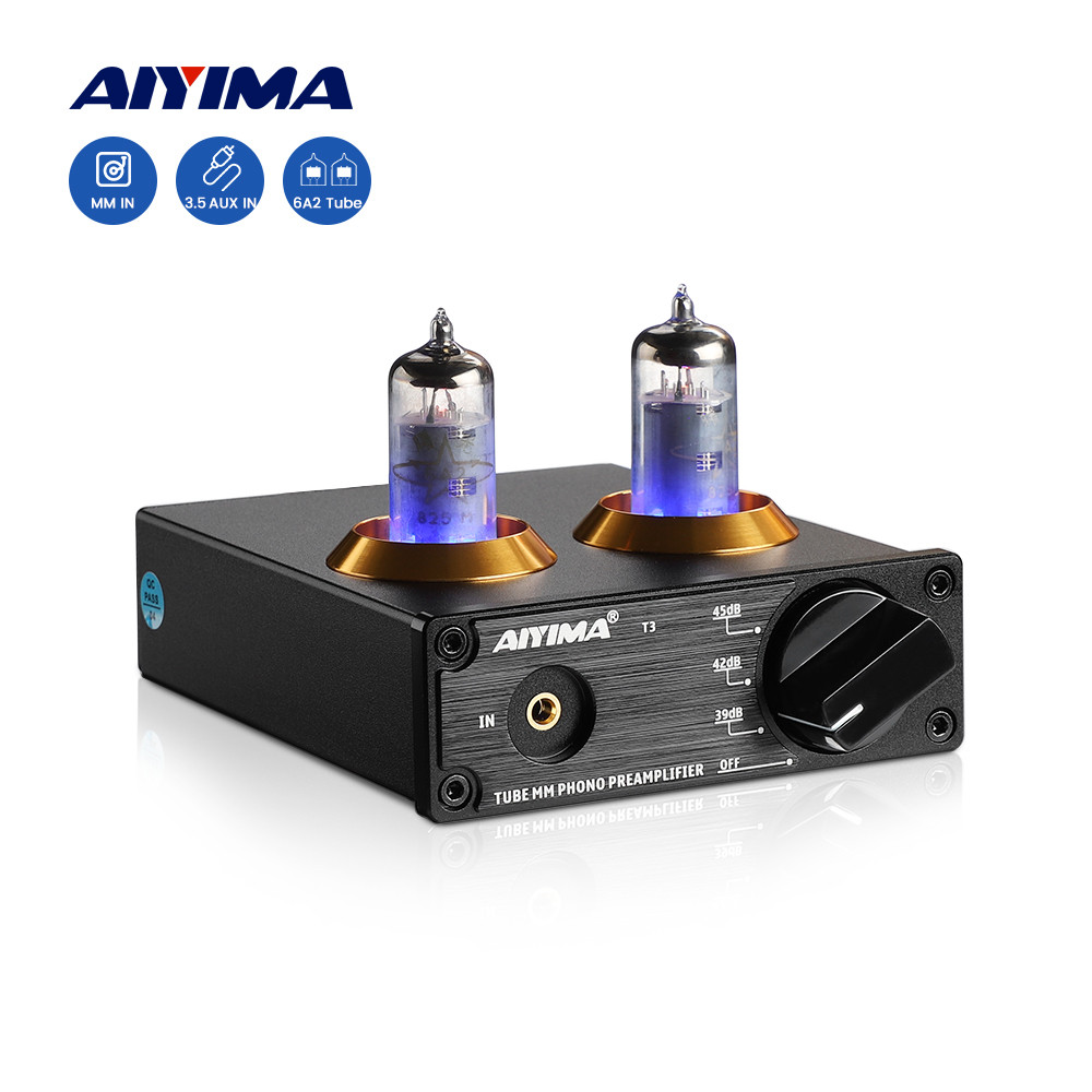 Jual Aiyima Tube T3 Hifi Pre Amplifier Audio Board Vacuum Tube 6A2 ...