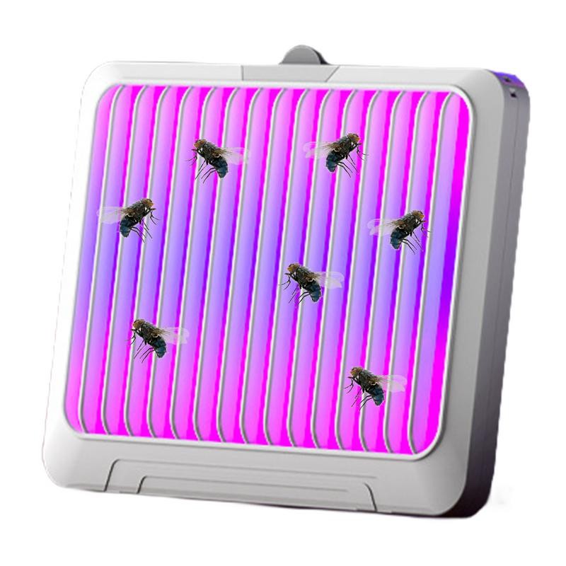 Jual Wall Mounted Mosquito Bug Killer UV Light Fly Trap Anti Mosquitoes ...