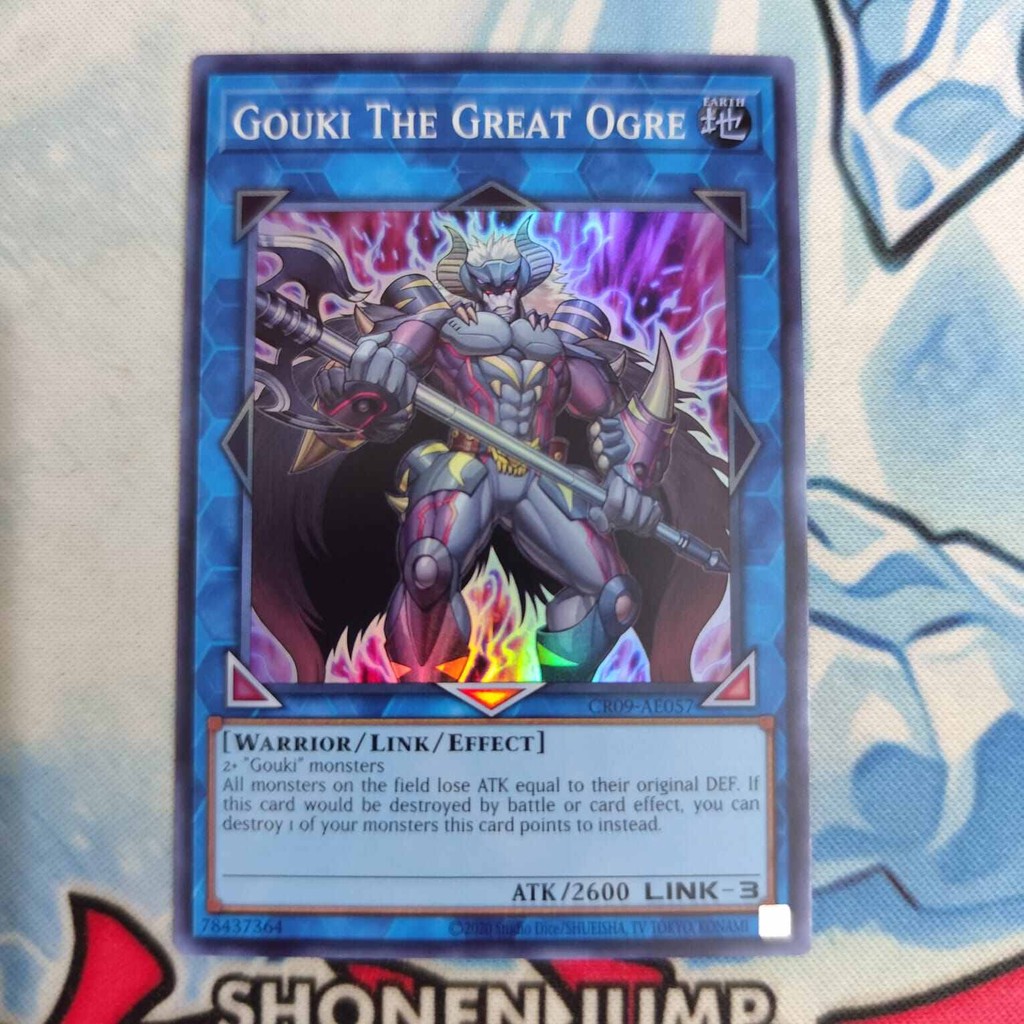 Jual yugioh AE gouki the great ogre CR09-AE057 SR original | Shopee ...