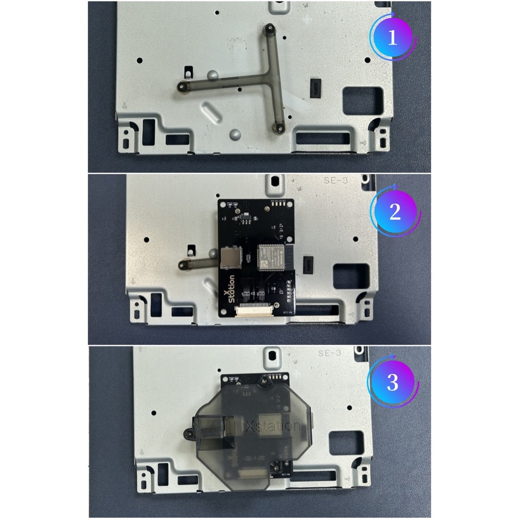 Jual Xstation Ps1 Injection Molding Cover Plate Fenrir Sega Saturn 3D ...