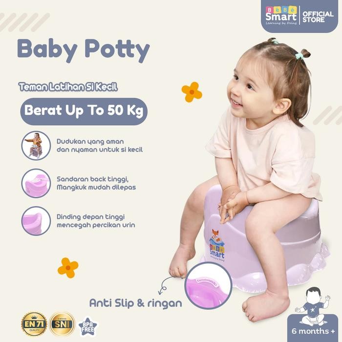 Jual Toilet Training Anak BEBE SMART Baby Potty Training WC Duduk Anak ...