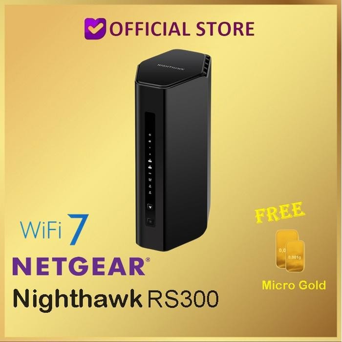 Jual Netgear RS300 Nighthawk WiFi 7 Router 9.3Gbps RS 300 | Shopee ...