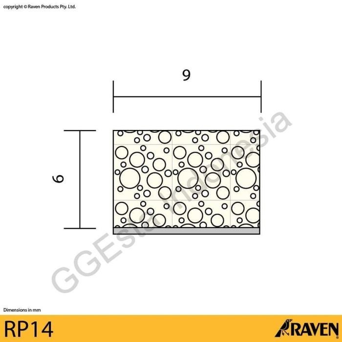 Jual RAVEN Door Seal RP14 White 5 Meter Penutup Celah Pintu dan Jendela ...