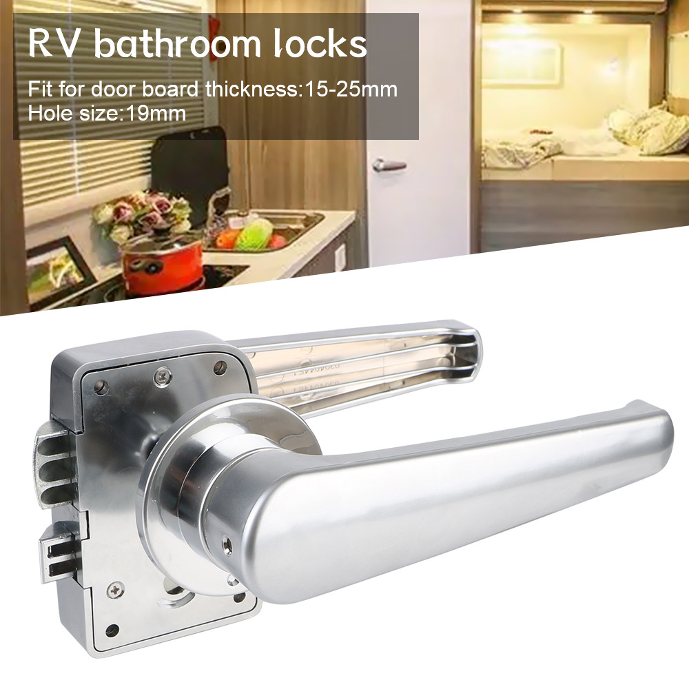 Jual BARU Car Bathroom Door Lock RV Toilet Door Lock RV modification ...
